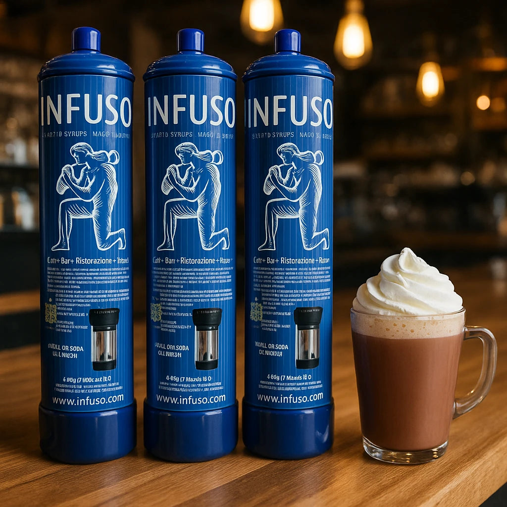 Cream Chargers by Infuso Whip x 3 (640g N2O) – cream-chargers.com